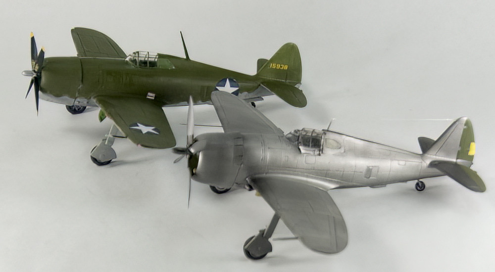 1/72 Republic XP-47F Kitbash/Conversion of Academy P-47D Razorback ...