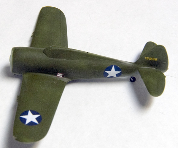 1/72 Republic XP-47F Kitbash/Conversion of Academy P-47D Razorback ...