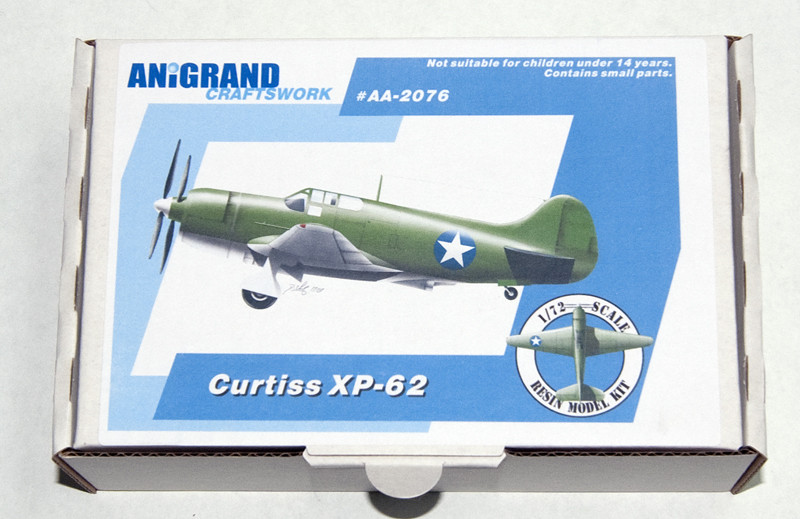 1/72 Scale Anigrand Curtis XP-60E - Ready for Inspection - Aircraft ...