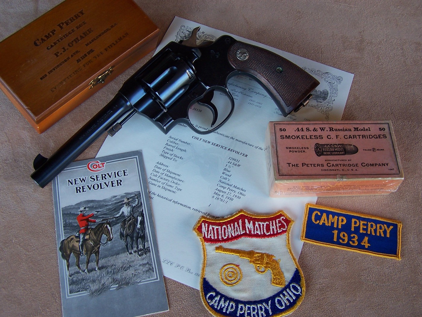 Colt New Service shipped to Camp Perry National Matches | Colt Forum