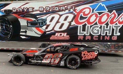 #98 Coors Light Dave Brigati Modified Wes' - Ace - Other Brands