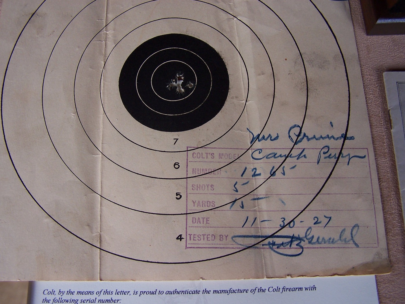 A Pair of Fitz Camp Perry Target Pistols | Colt Forum