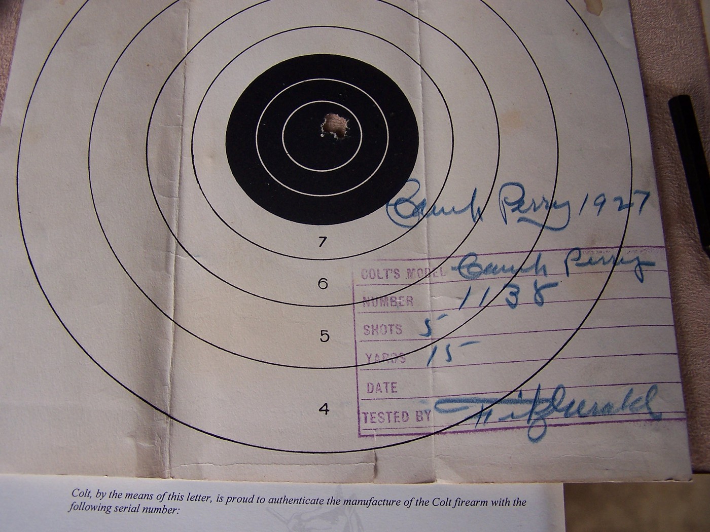 A Pair of Fitz Camp Perry Target Pistols | Colt Forum