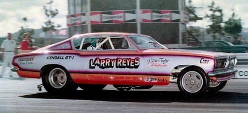Slixx #7270 Larry Reyes Barracuda Funny Car - Slixx - Drag Racing Decals