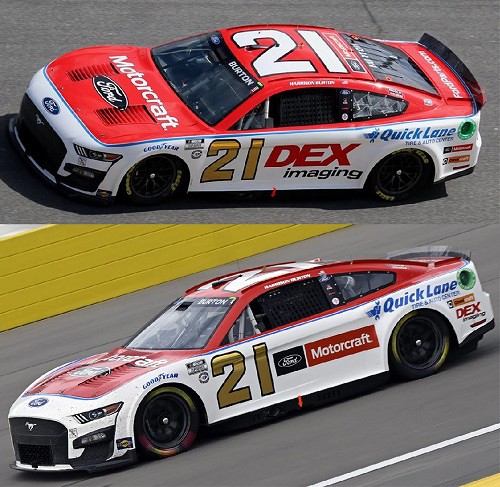 #21 Motorcraft/Dex Harrison Burton 2023 Mustang MPR - MPR Decals - MPR ...