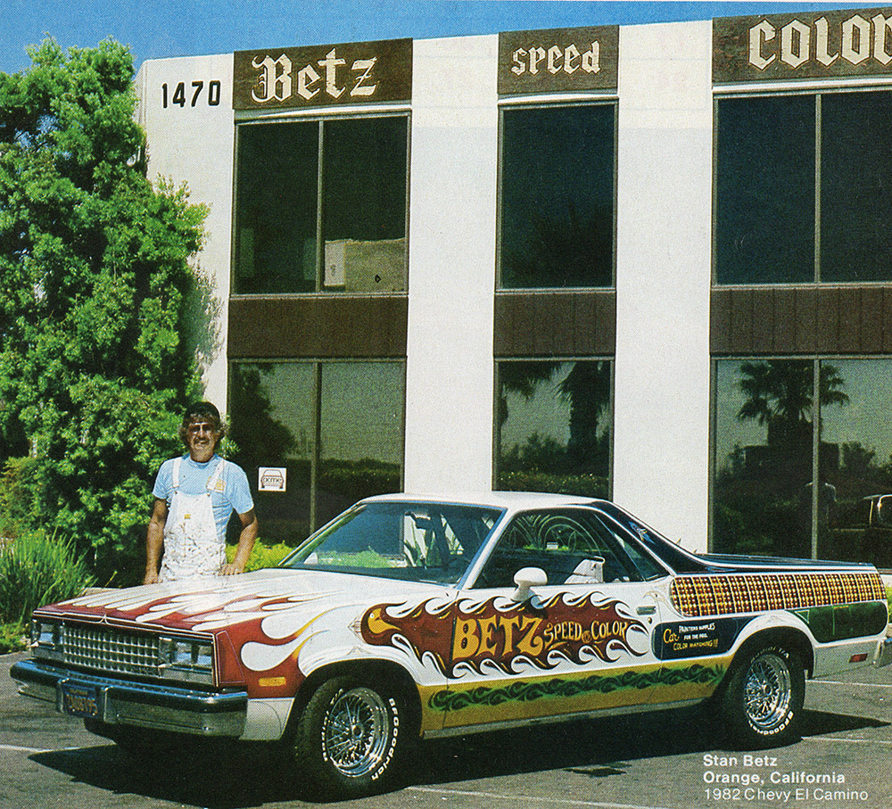 Paint and Color Guru STAN BETZ passed away - Custom Car Chronicle