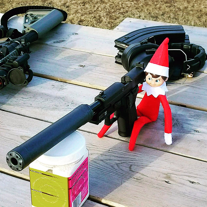 SIG Talk - Last day of shooting this year... and visit from the Elf on ...