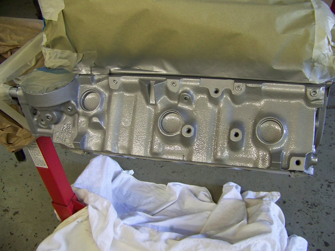 How did you paint your Engine | Chevy Tri Five Forum